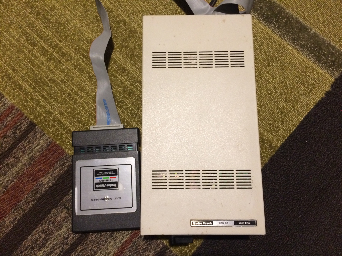 Tandy Color Computer Dual Disk Drive (FD-500) For Sale | Vintage ...