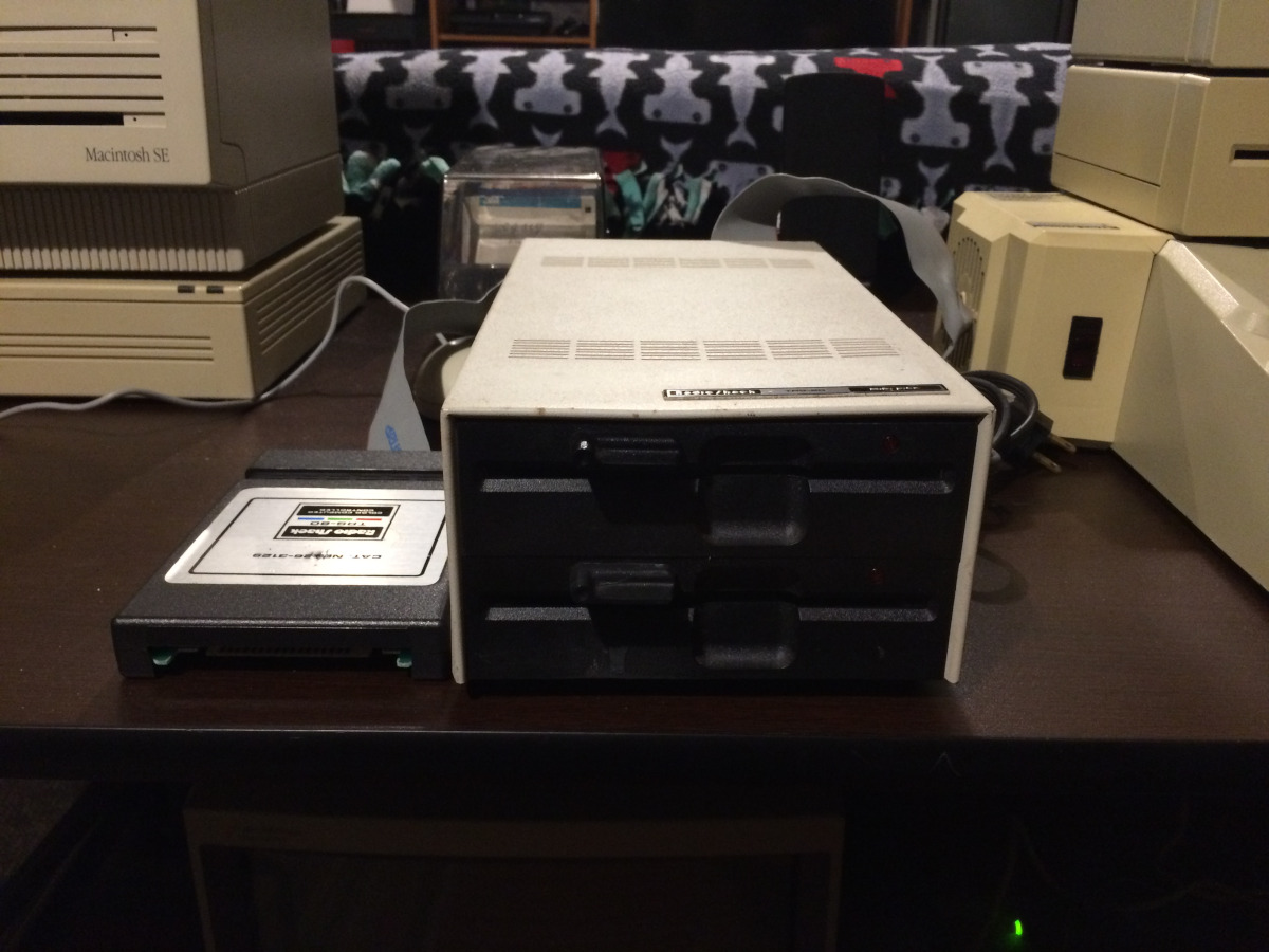 Tandy Color Computer Dual Disk Drive (FD-500) For Sale | Vintage ...
